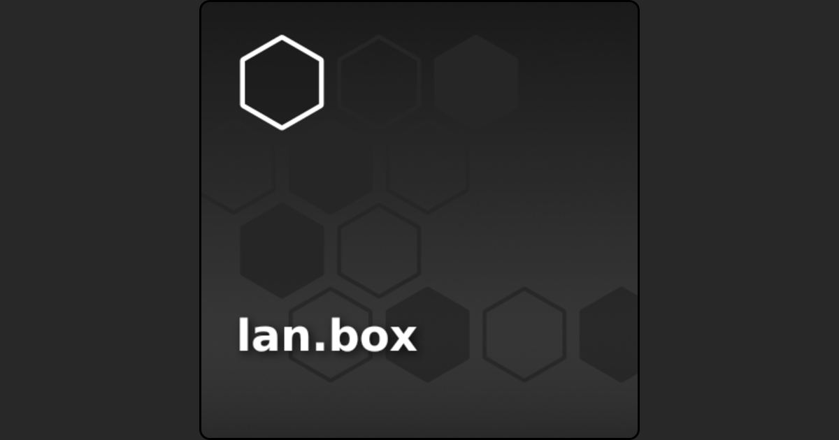 lan.box - Profile | .box